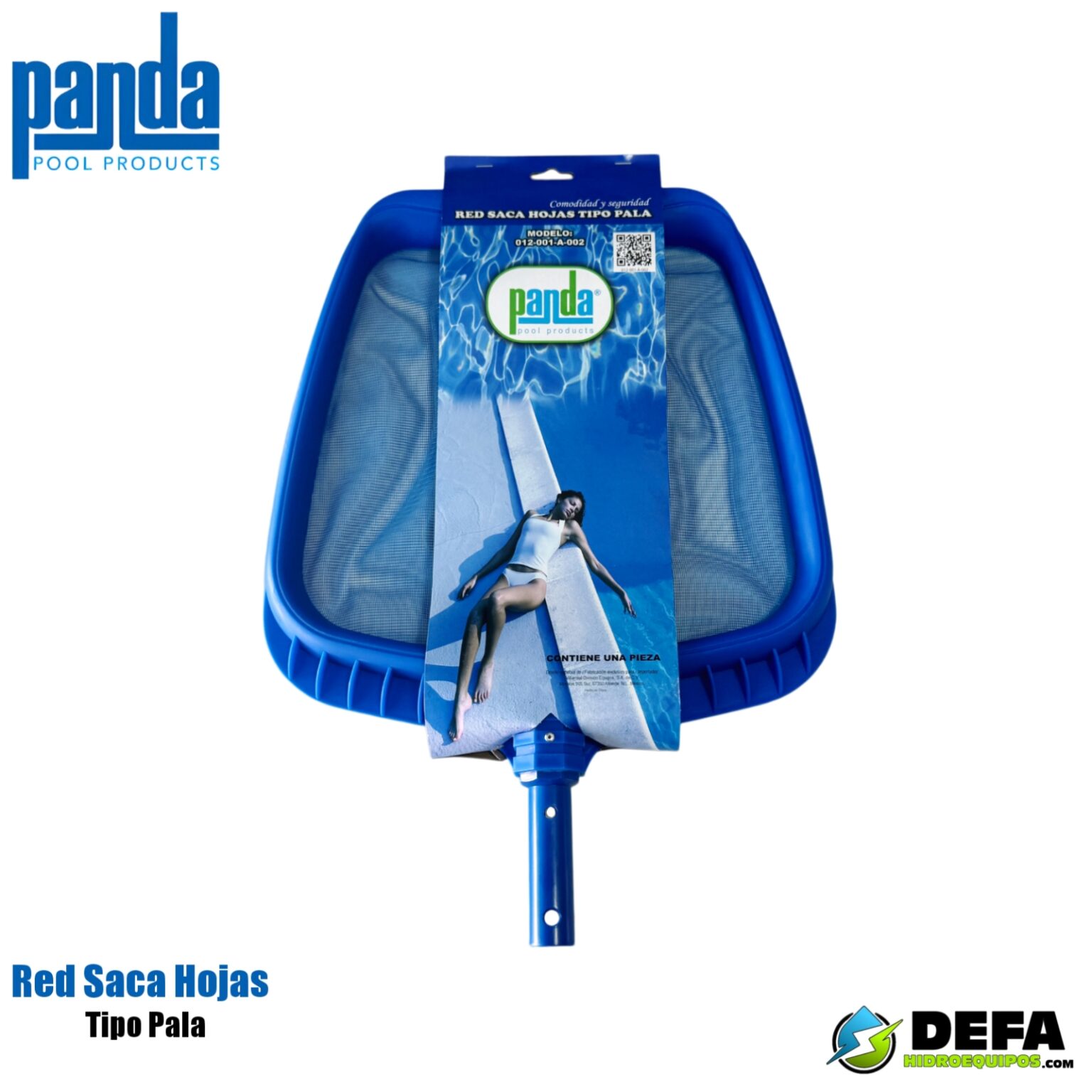 Red saca hojas Panda 012-001-A-002 tipo pala
